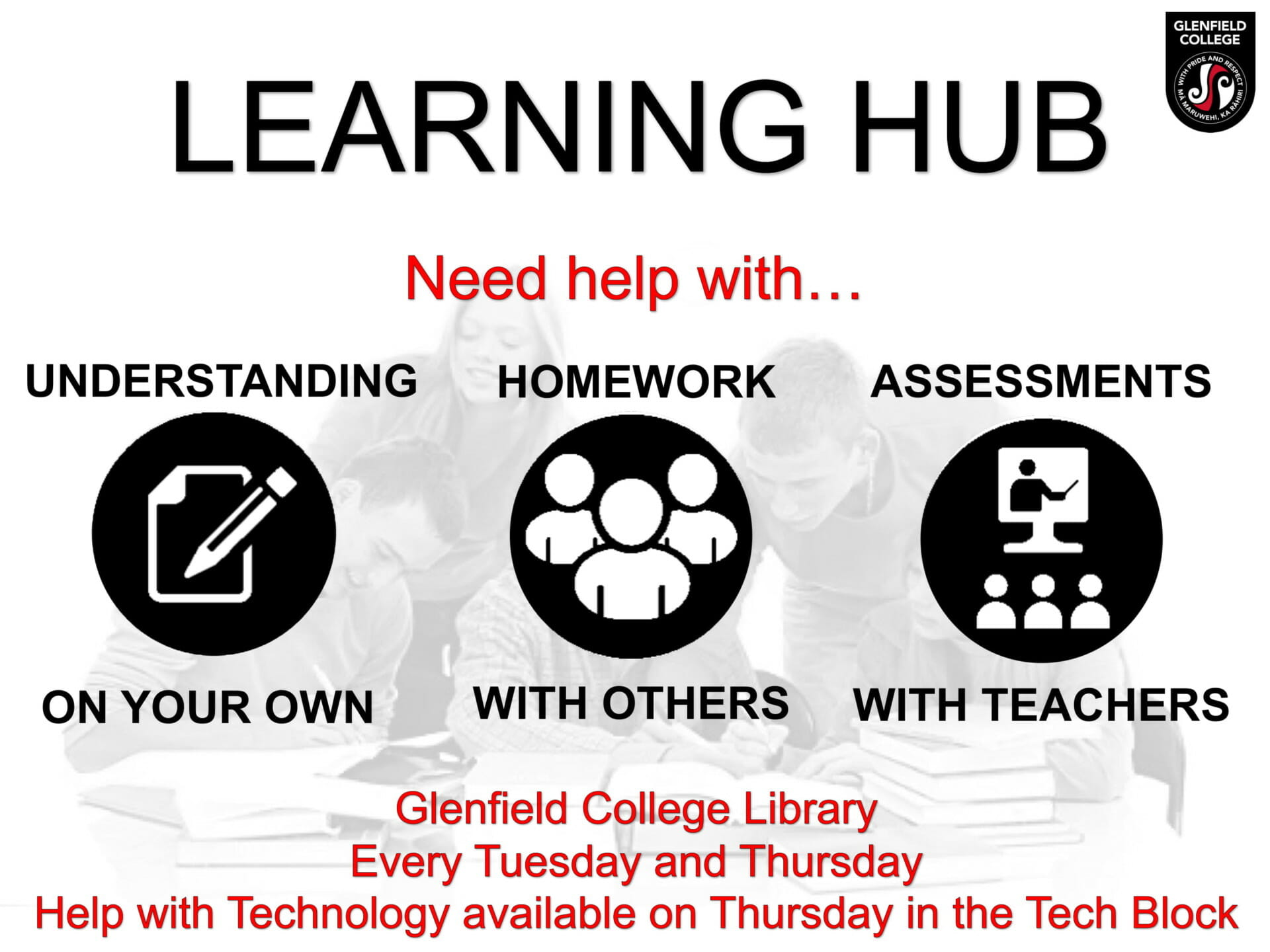 The Learning Hub – Glenfield College