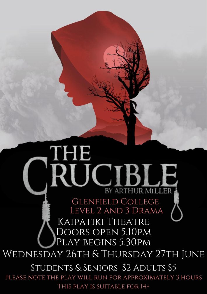 The Crucible Poster – Glenfield College